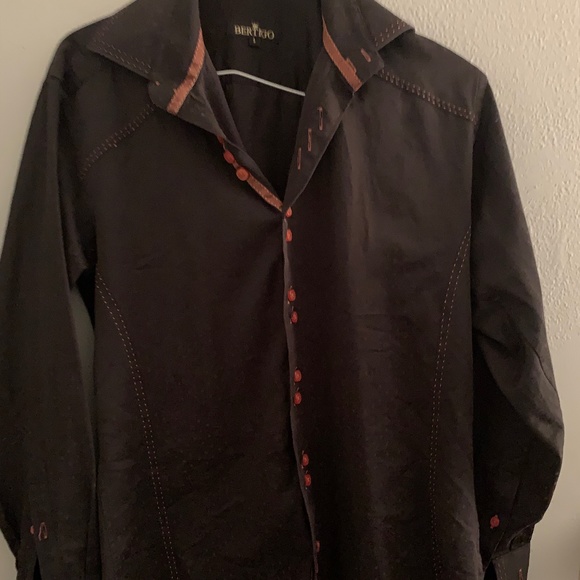 Bertigo | Shirts | Mens Bertigo Button Down Shirt | Poshmark